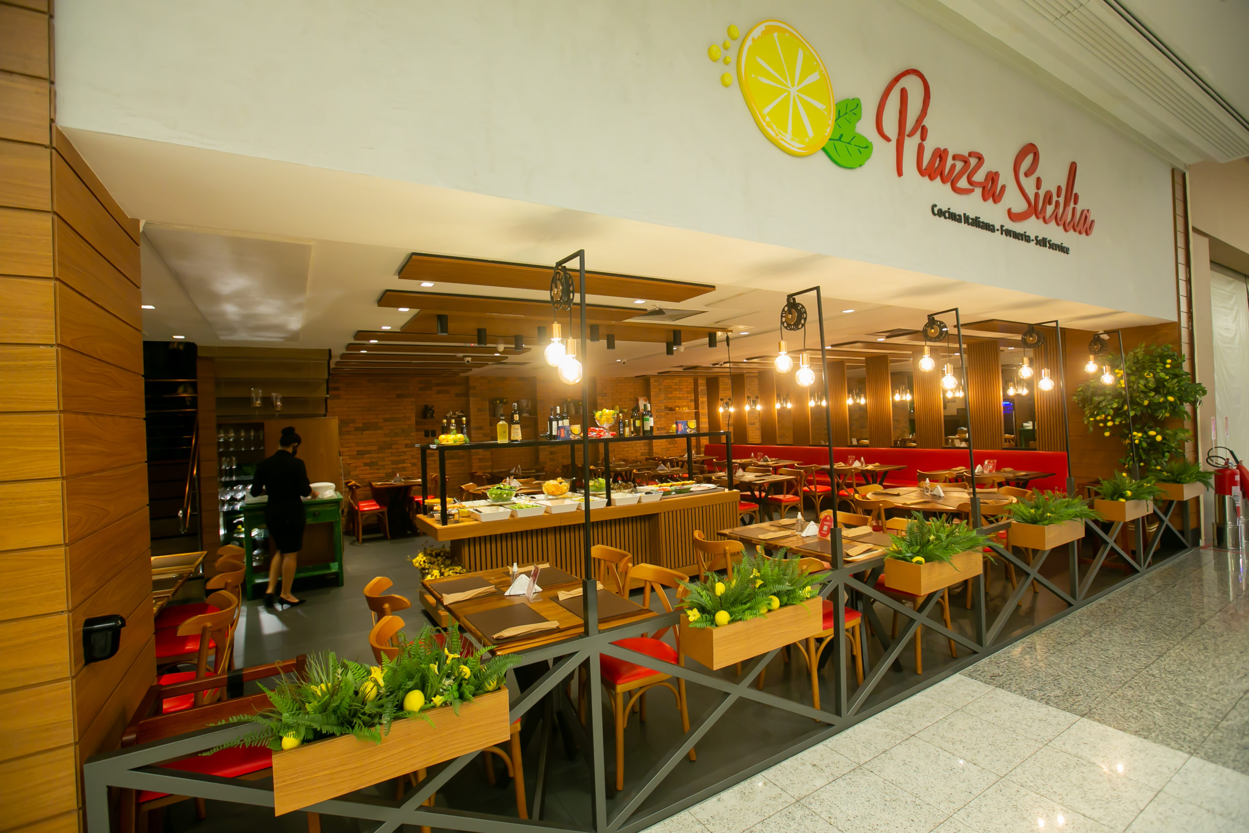 Piazza Sicilia muda conceito do buffet transferindo para o térreo ...